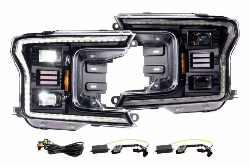 Morimoto LF551.2-MOR XB Hybrid LED Headlights | TrailBuilt Off-Road