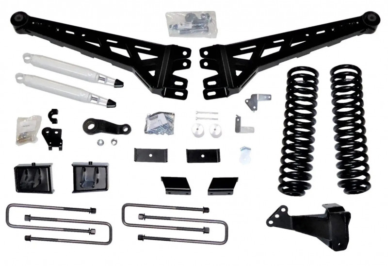 McGaughys 57315-McG 4" Powder Coated Black Premium Lift Kit | ARKON OFF ...