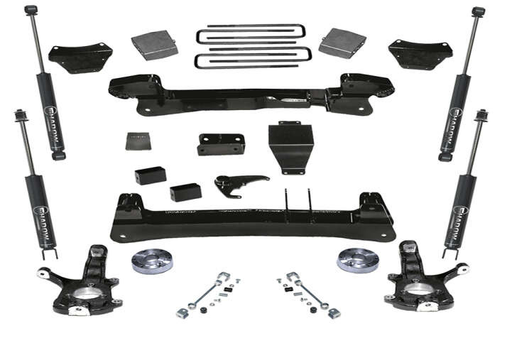 SUPERLIFT K121-SUP 6" Lift Kit - 99-06 Silverado/Sierra 1500 4WD ...