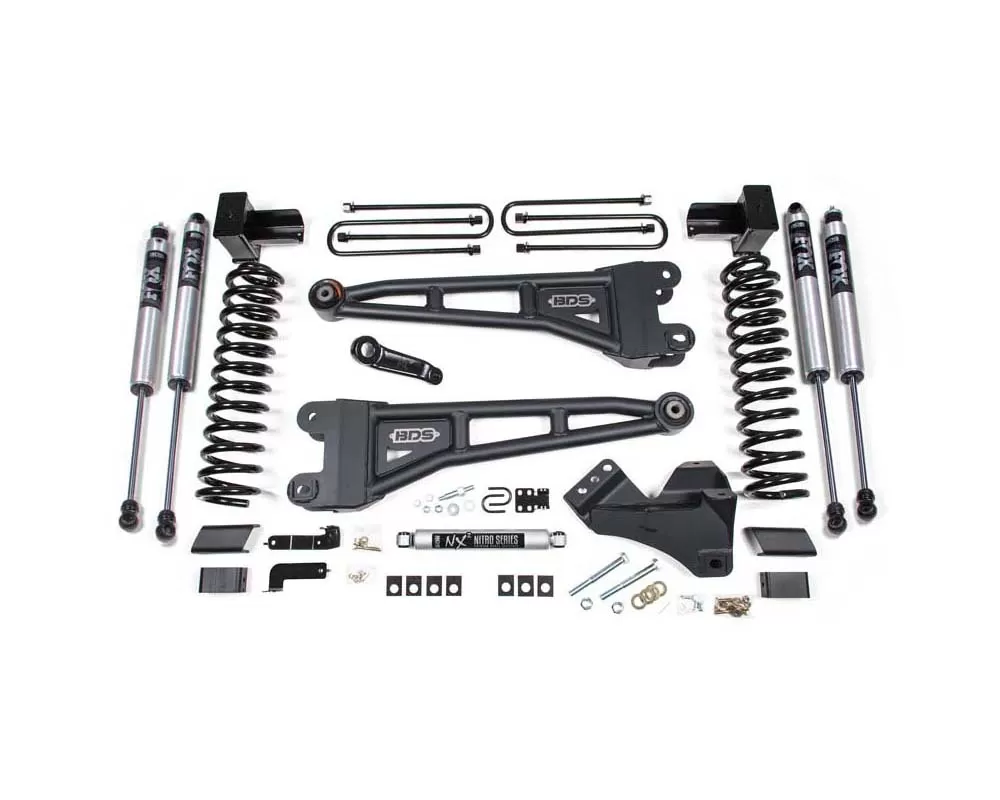 BDS Suspension BDS1564FS 4 Inch Lift Kit with Radius Arm | Custom Offsets