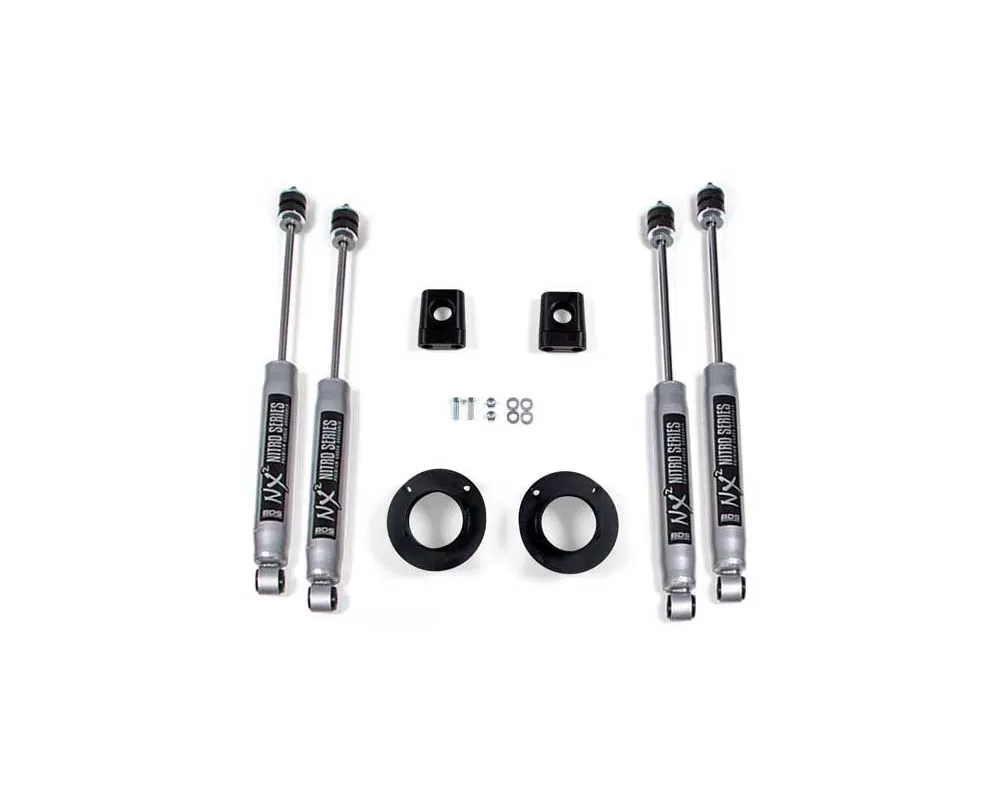 BDS Suspension BDS695H 2 Inch Leveling Kit NX2 Nitro Series Shocks | Mr ...