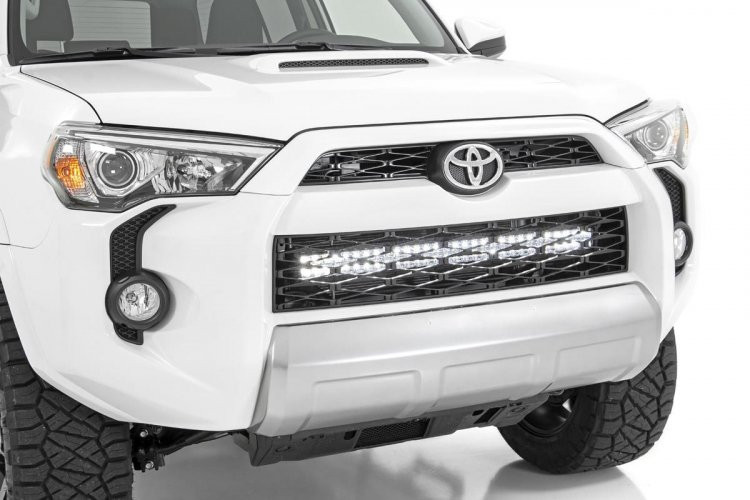 Rough Country 70787-RC Black Series LED Grille Kit | 30" | Dual Row ...