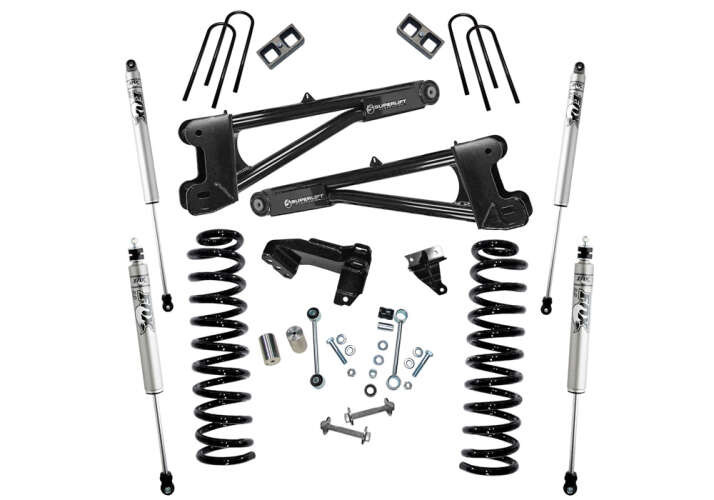 SUPERLIFT K981F-SUP 4" Lift Kit w/ FOX Shocks - 08-10 F250/350 4WD ...