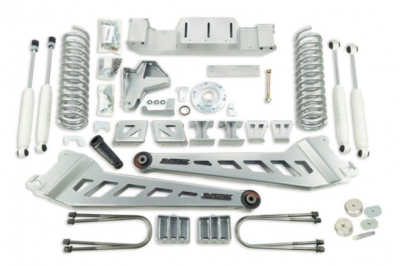 McGaughys 54413-McG 6" Powder Coated Silver Premium Lift Kit | Anthem ...