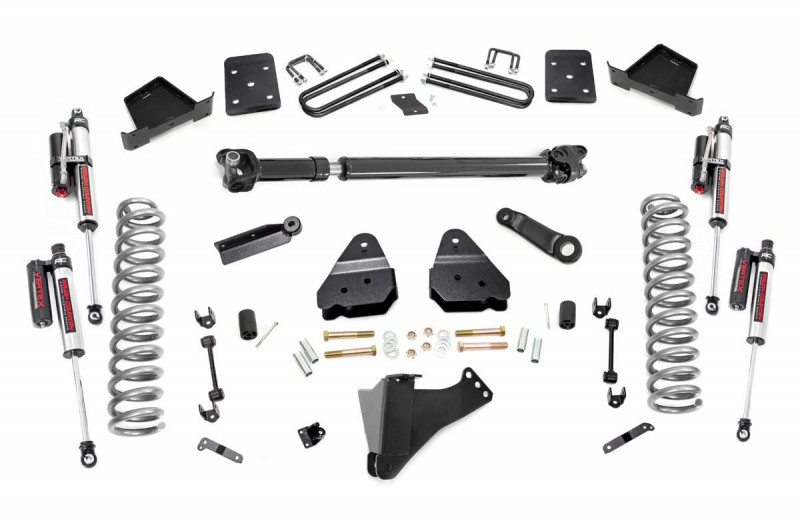 Rough Country 50651-RC 4.5" Lift Kit | 4" Axle | Vertex Shocks | Front ...