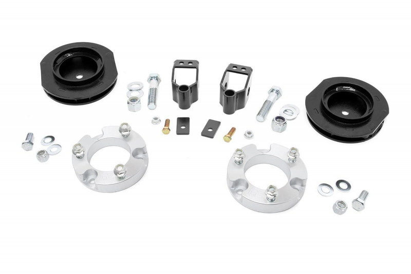 Rough Country 767-RC 2" Lift Kit | Spacers | Aluminum (10-24 Toyota ...