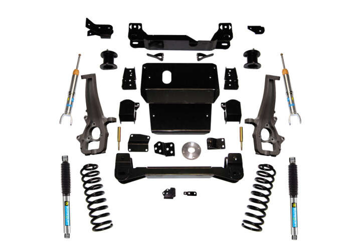 SUPERLIFT K1019B-SUP 4" Lift Kit w/ Bilstein Frt Struts/Rr Shocks (12 ...
