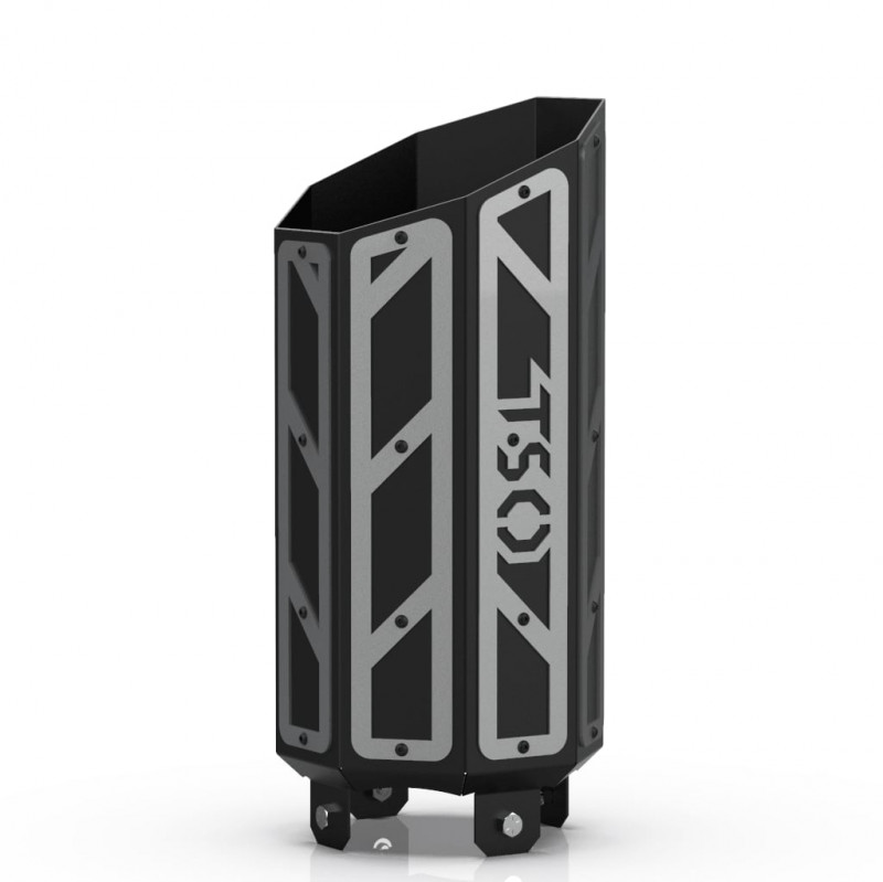 TSO TSO-T-6515-RC-1-4-B 6" Overlay Exhaust Tip | For Exhausts W/ 5 ...