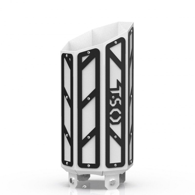 TSO TSO-T-6515-RC-3-1-SS 6" Overlay Exhaust Tip | For Exhausts W/ 5 ...