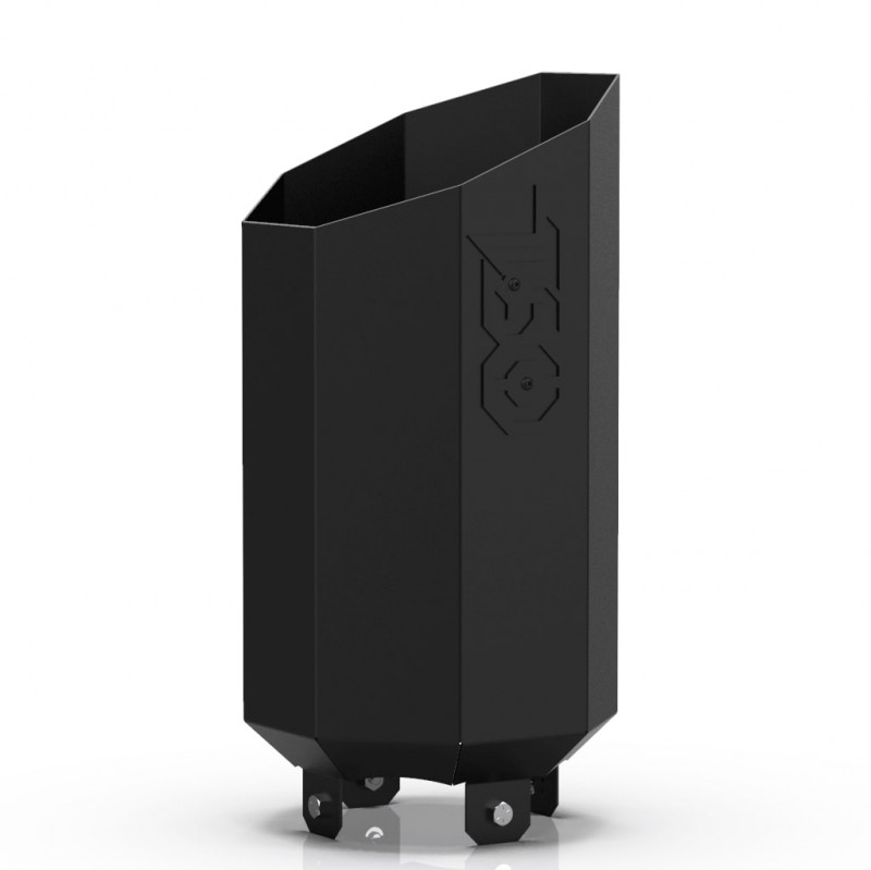 TSO TSO-T-7315-S-1-1-B 7" Octagon Exhaust Tip | For Exhausts W/ 3 ...