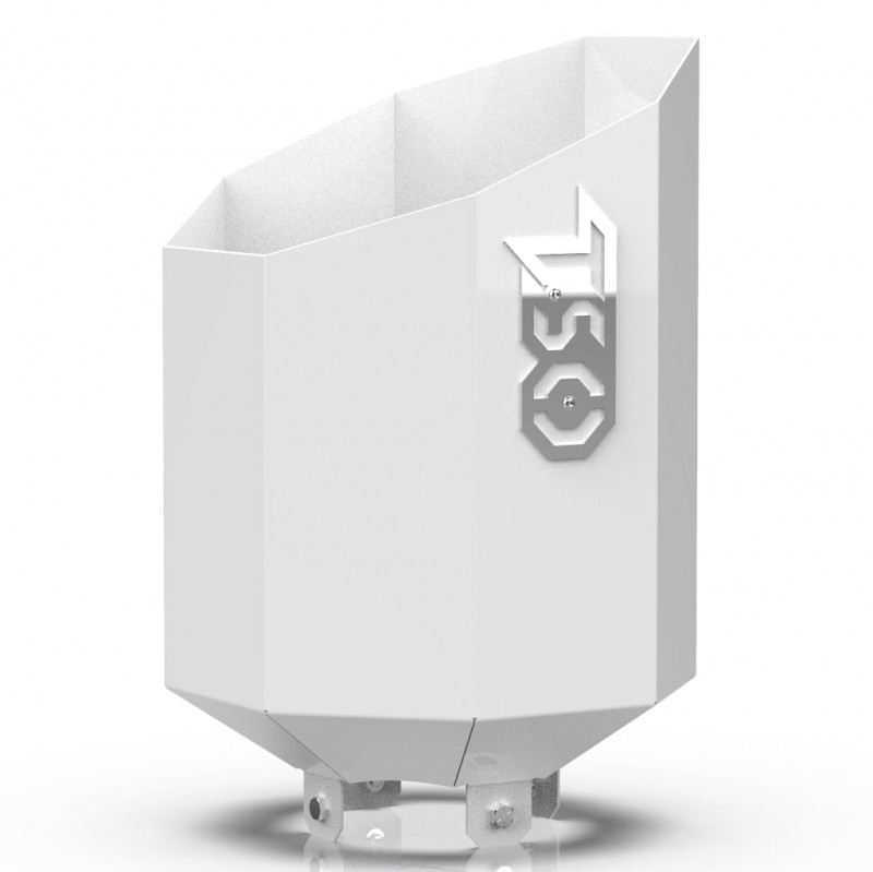 TSO TSO-T-10515-S-3-P-SS 10" Octagon Exhaust Tip | For Exhausts W/ 5 ...