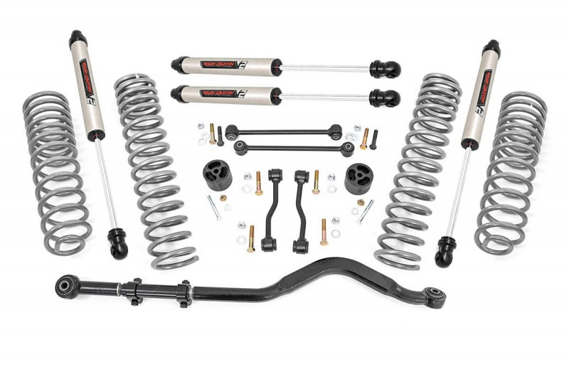 Rough Country 64970-RC 3.5" Lift Kit | V2 Shocks (20-23 Jeep Gladiator ...