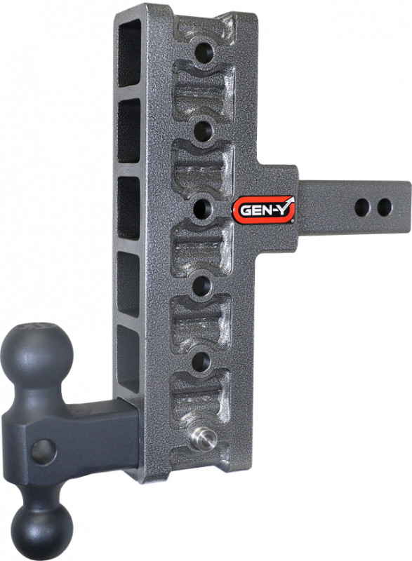 Gen-Y GH-416 MEGA-DUTY 10K Drop Hitch - 2" Shank (7.5" Offset Drop | 6 ...