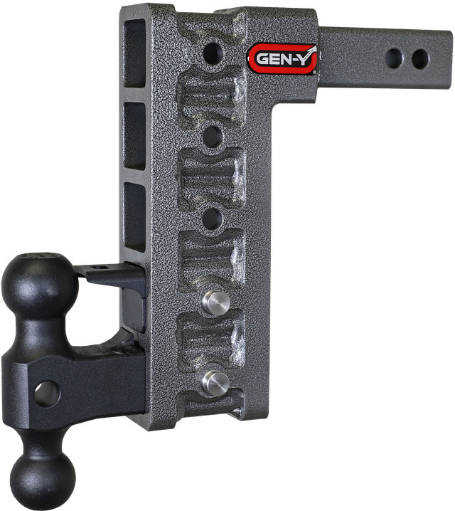 Gen-Y GH-525 MEGA-DUTY 16K Drop Hitch - 2" Shank (10" Drop | 5 ...