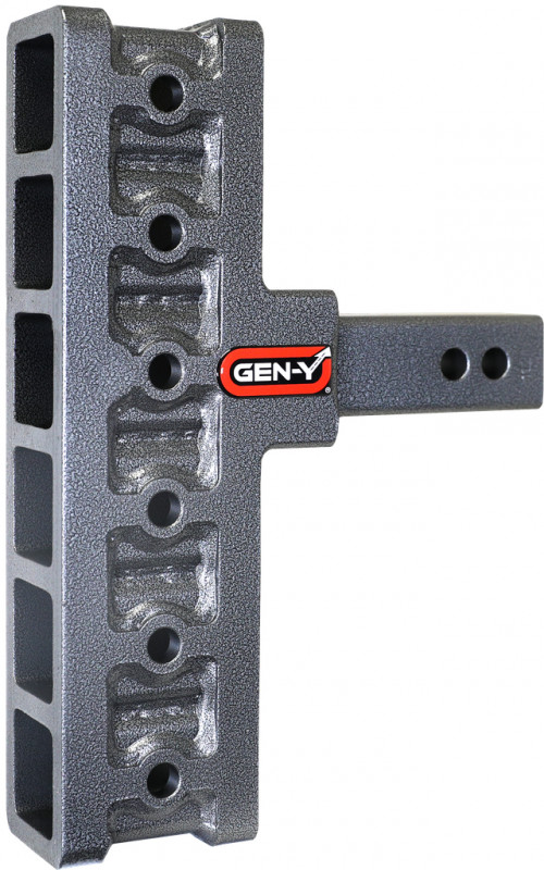 Gen-Y GH-206 MEGA-DUTY 16K Drop Hitch - 2" Shank (7.5" Offset Drop | 6 ...