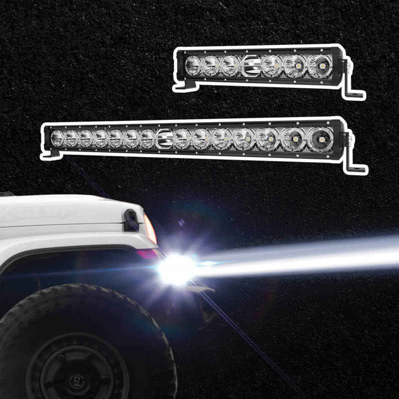XKGlow XK-LAS-BAR30 30" Light Bar with Laser Lens | ARKON OFF-ROAD