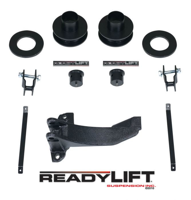 ReadyLIFT 66-2516-RL 2.5" Front Leveling Kit with Track Bar Bracket (08 ...