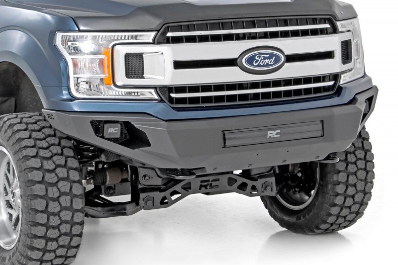 Rough Country 10756A-RC Front Bumper | High Clearance | (18-20 Skid ...