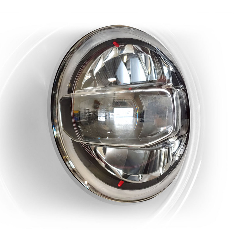DV8 Off-Road DV8-HLCJL-01 LED Headlights | Chrome (18-24 Jeep Wrangler ...