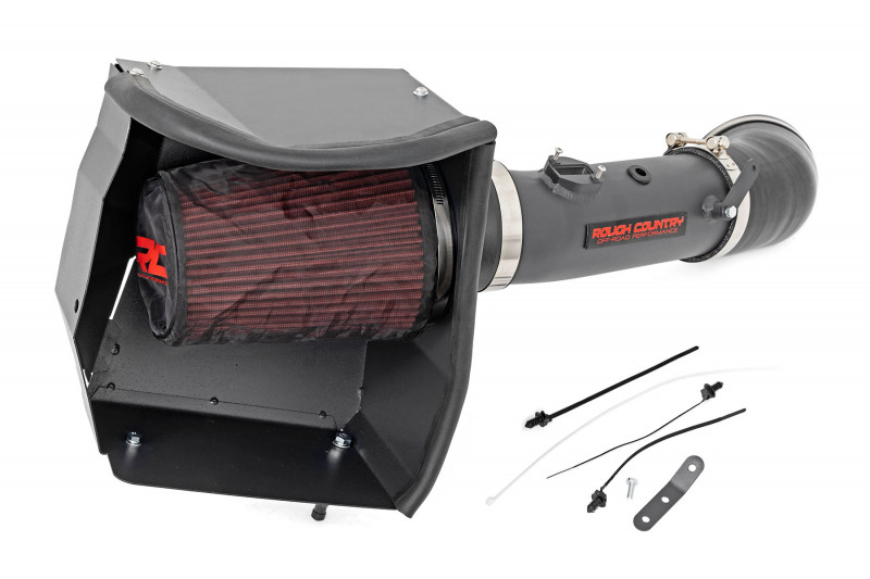 Rough Country 10476PF-RC Cold Air Intake w/Pre-Filter Bag | TrailBuilt ...