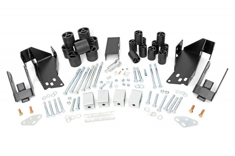 Rough Country RC702-RC 3 Inch Body Lift Kit (07-13 Chevy/GMC 1500 ...