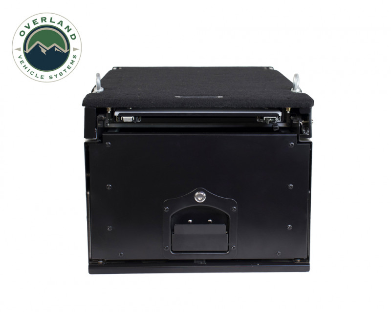 Overland Vehicle Systems OVS-21010201 Black Powdercoat Cargo Box w ...