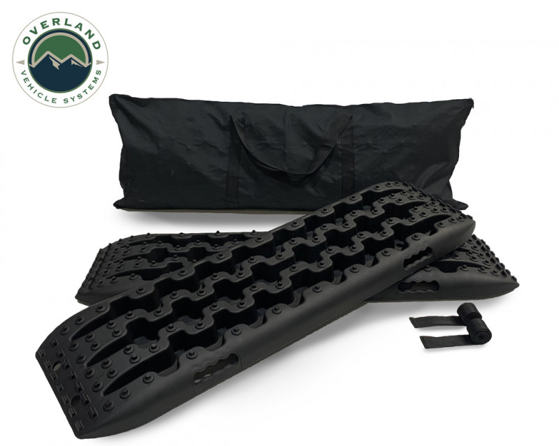 Overland Vehicle Systems OVS-19169910 Recovery Ramp w/Pull Strap ...