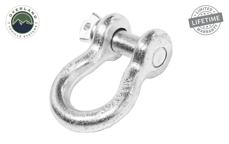 Overland Vehicle Systems OVS-19019905 Recovery Shackle 3/4" 4.75 Ton ...