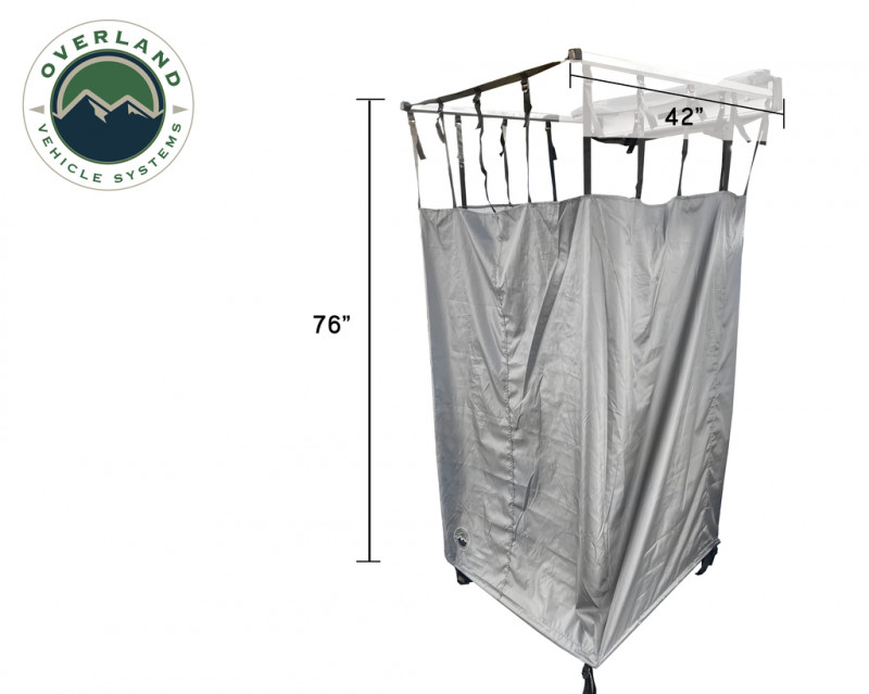Overland Vehicle Systems OVS-18199909 Car Side Shower Room | TrailBuilt ...