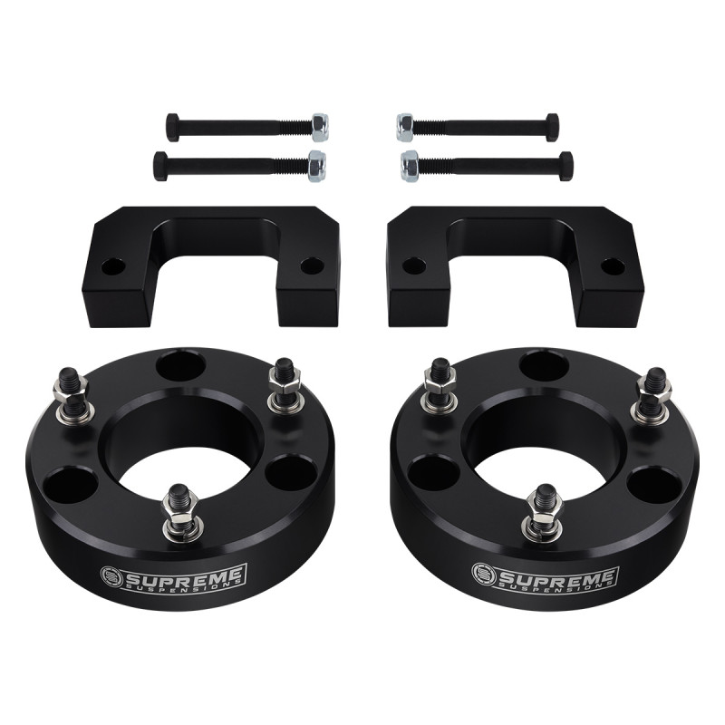 Supreme Suspensions SS-CHSL07FL3500 3.5" PRO Front Billet Lift Spacers ...