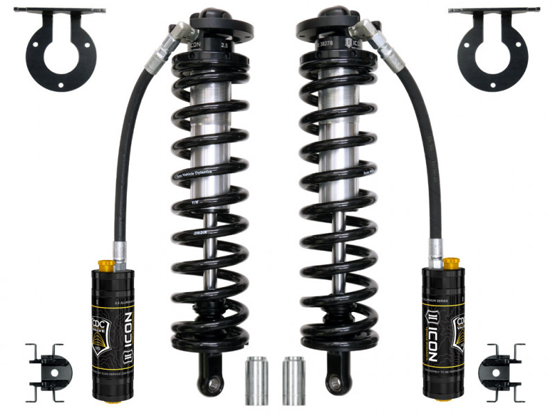 ICON 61721C-ICN 4" 2.5 VS RR CDCV Bolt In Coilover Conversion Kit (05 ...