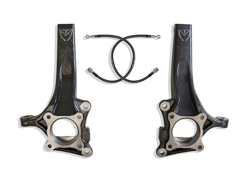 MaxTrac MT-703440 4.5" Front Lift Spindles w/ Extended Brake Lines (09 ...