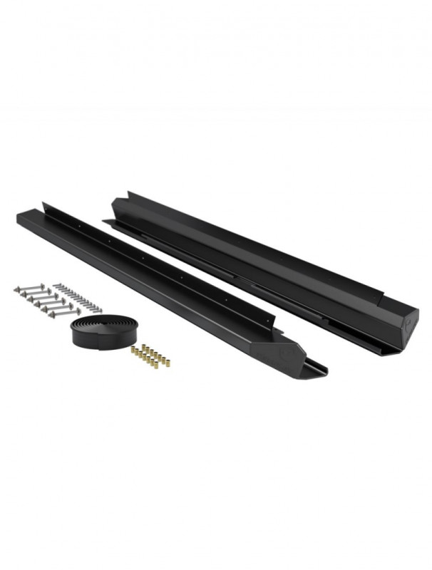 TeraFlex 4637310-TF RockGuard Powder Coated Aluminum Rock Slider Kit ...