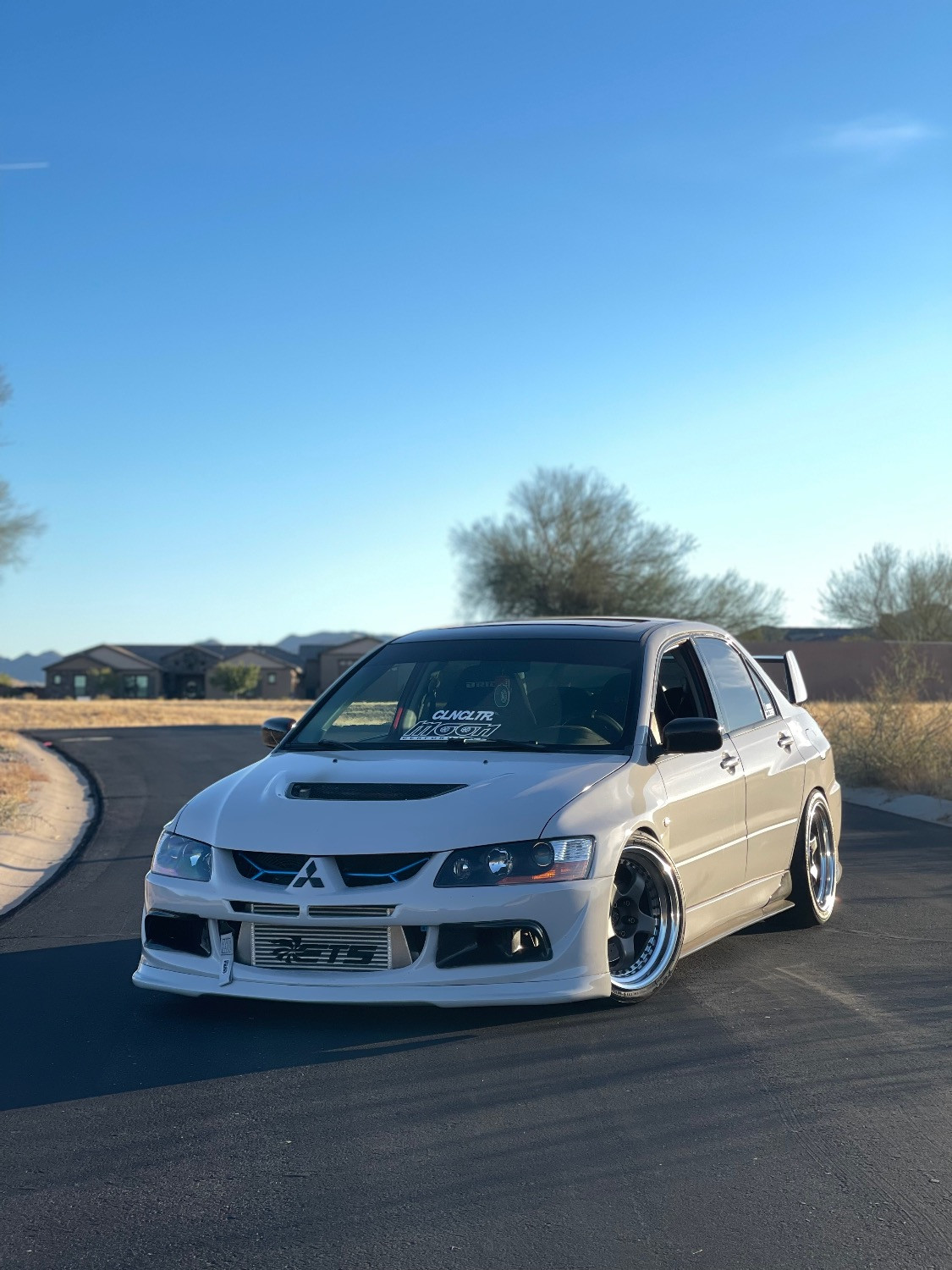Stanced Evo 8 White