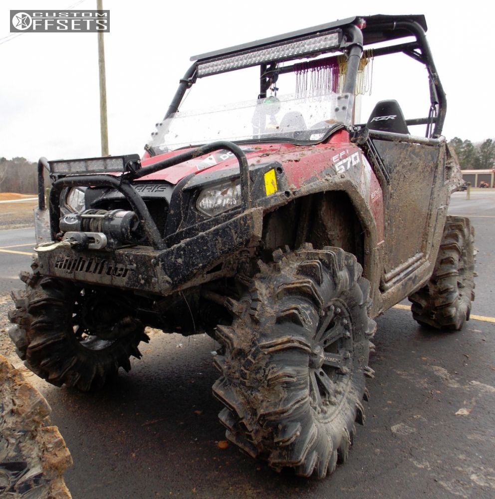 Wheel Offset 2015 Polaris Rzr 570 Flush Lift 2 Custom Rims