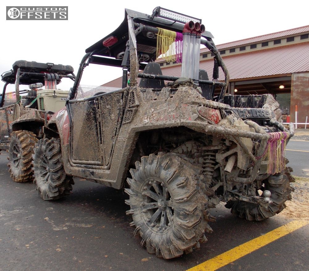Wheel Offset 2015 Polaris Rzr 570 Flush Lift 2 Custom Rims