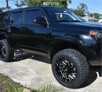 2018 Toyota 4Runner with 17x9 0 Lock Offroad Wheels Baja and 285/70R17 ...
