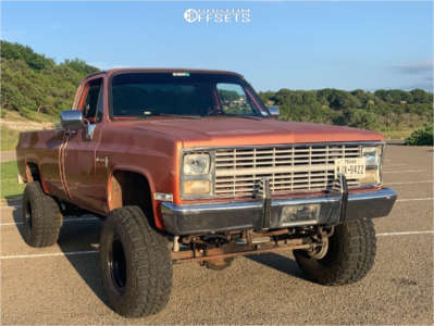 1984 Chevrolet K20 with 17x9 -12 Pacer Lt and 37/12.5R17 Mickey ...
