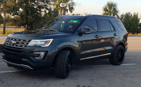 Custom 2018 Ford Explorer Image Gallery | Custom Offsets