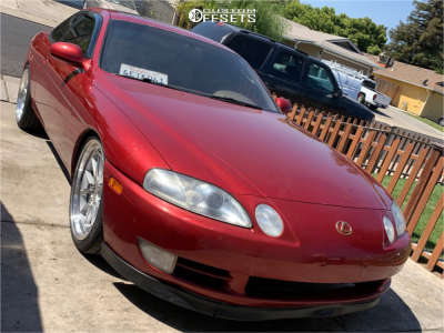 Custom 1993 Lexus SC400 Image Gallery | Custom Offsets