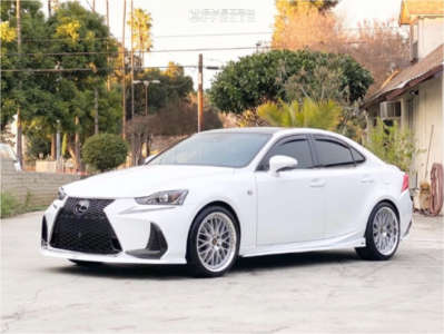 Custom 2020 Lexus IS350 Image Gallery | Custom Offsets