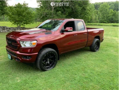 2022 Ram 1500 on 22-inch Wheels Image Gallery | Custom Offsets