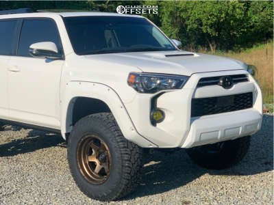 2018 Toyota 4Runner on 17x10 Wheels Image Gallery | Custom Offsets