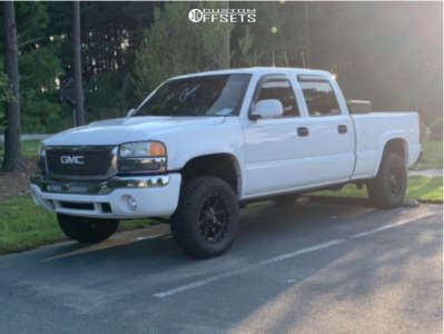 2003 GMC Sierra 1500 HD with 22x10 -19 TIS 544bm and 33/12.5R22 Red ...