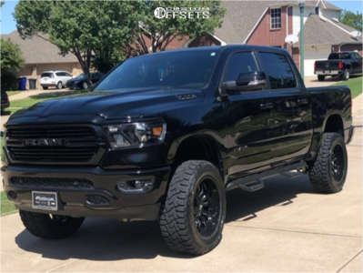 Fuel Sledge 22x10 -18 Black Milled | D59522001747 | Custom Offsets