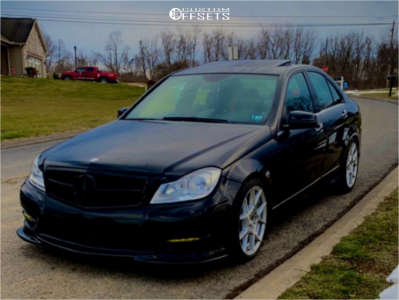 Custom 2009 Mercedes-Benz C300 Image Gallery | Custom Offsets