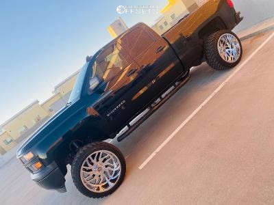 1998 Chevrolet C1500 on 24x14 Wheels Image Gallery | Custom Offsets
