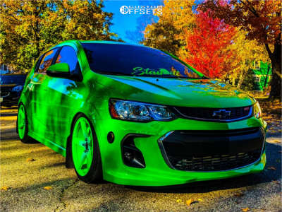 Custom 2020 Chevrolet Sonic Image Gallery | Custom Offsets