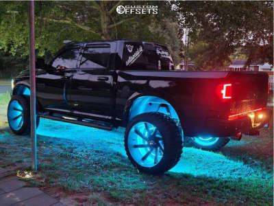 Ram 1500 on 26-inch Wheels Image Gallery | Custom Offsets
