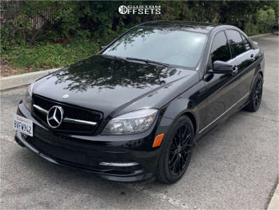 Custom 2014 Mercedes-Benz C300 Image Gallery | Custom Offsets